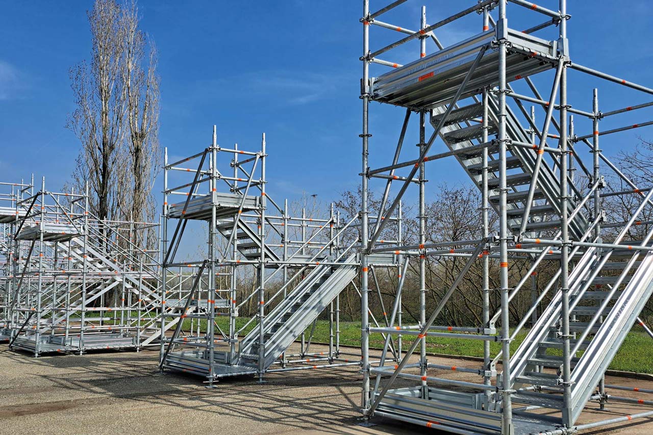 Torre scala da cantiere - Marcegaglia Buildtech
